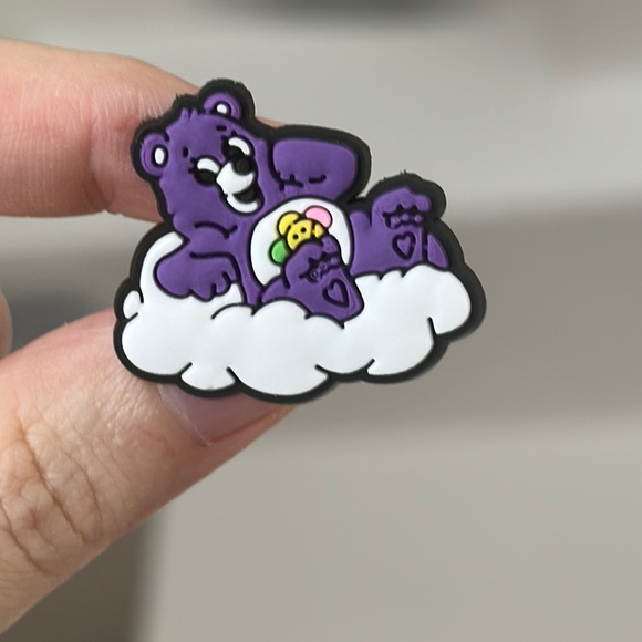 Accessories | 51 1015 Care Bear Purple Croc Charm Jibbitz | Poshmark